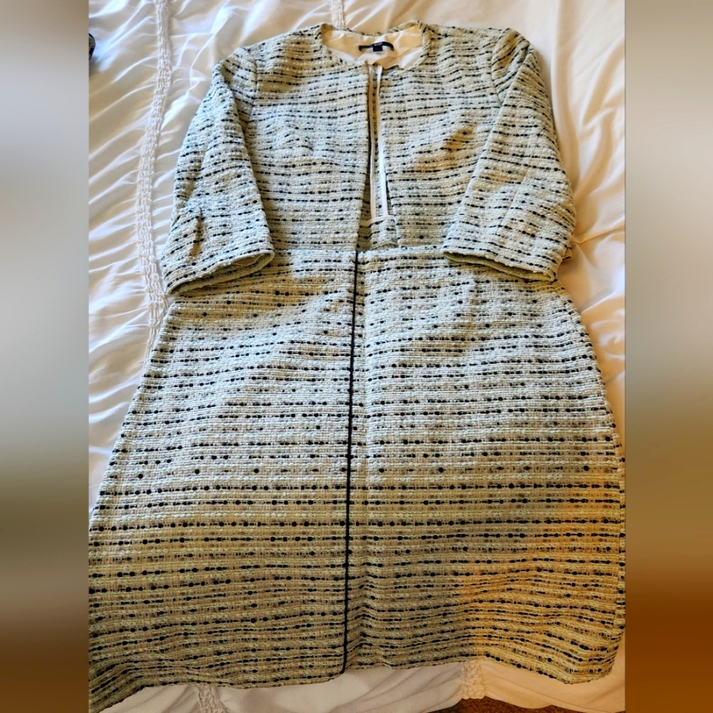 Hugo Boss Jemilina Tweed Blazer And Skirt - Gem